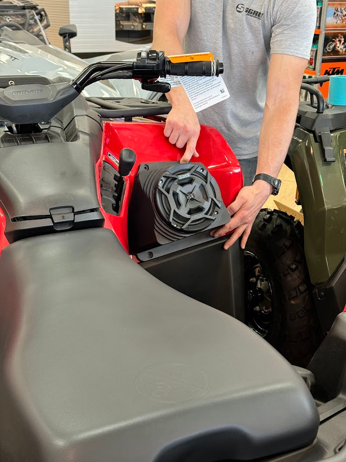 Fender Speaker Kit - Can-Am Outlander, Complete Waterproof Kit – Knight ATV