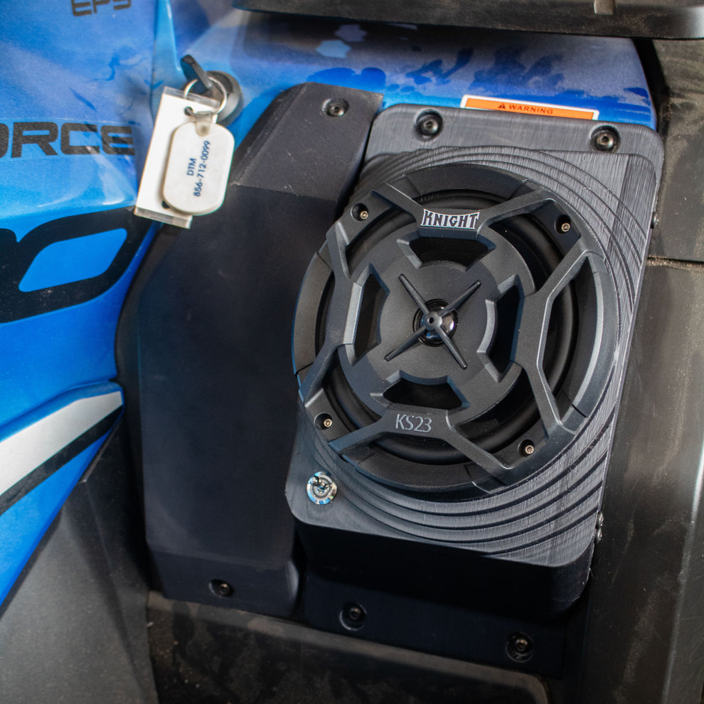 Bluetooth ATV Speaker Pods - Fender Mounted for CF Moto CForce – Knight ATV
